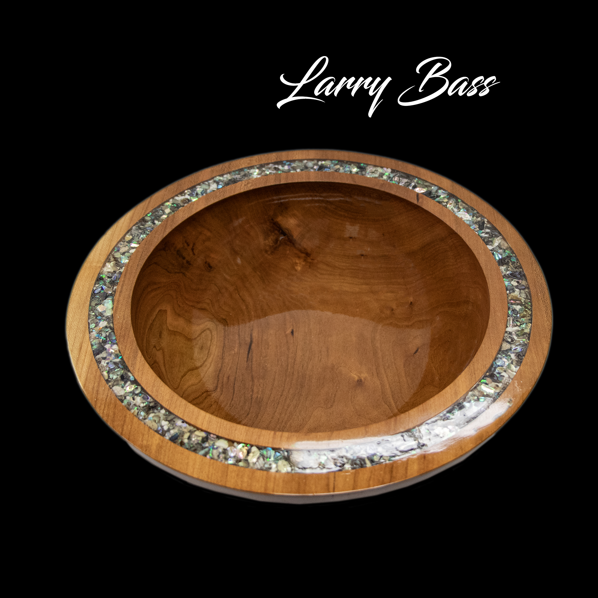 Cherry with Inlay | Smoky Mountain Woodturners